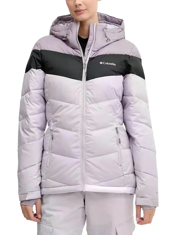 Columbia Hooded Puffer Jacket - Purple
