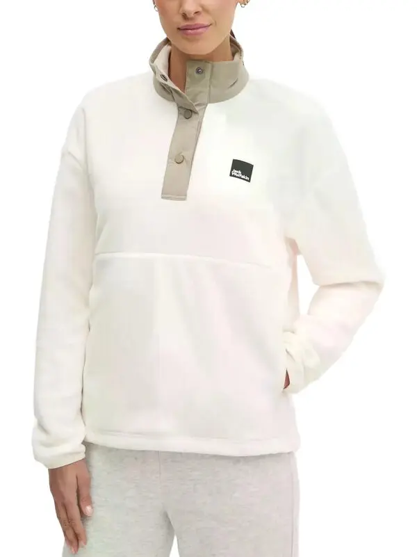 JACK WOLFSKIN Button-fastening Top - White