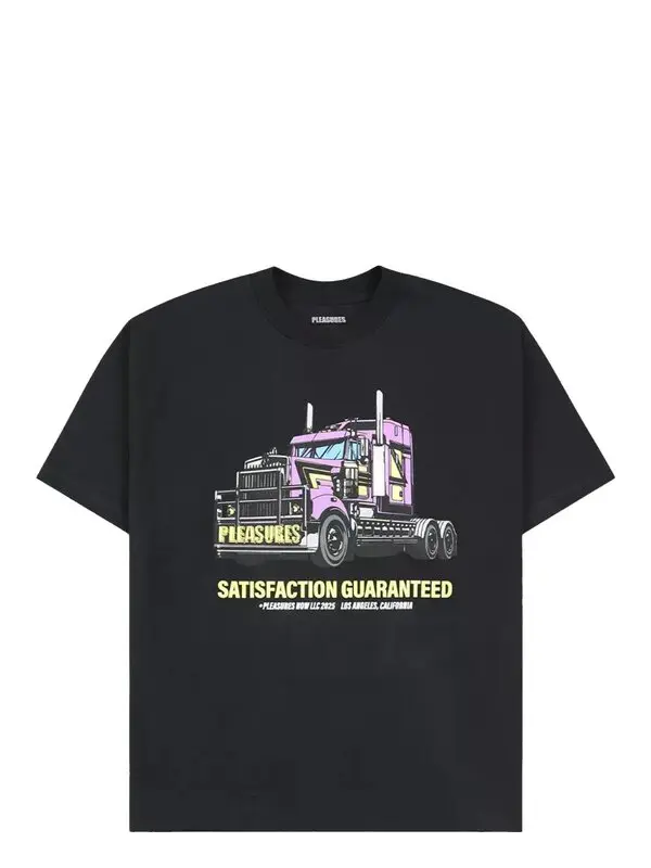 PLEASURES Big Load T-shirt - Black