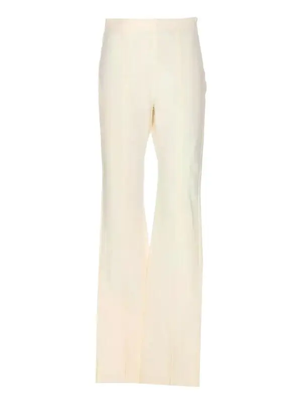 Max Mara Nebbia Zip-up Trousers - Neutrals