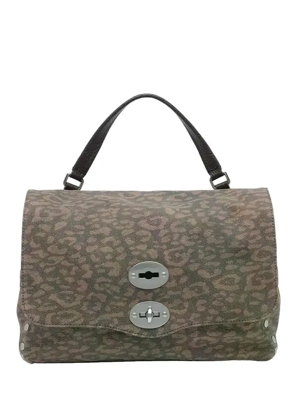 ZANELLATO Postina Animal-print Tote Bag - Brown