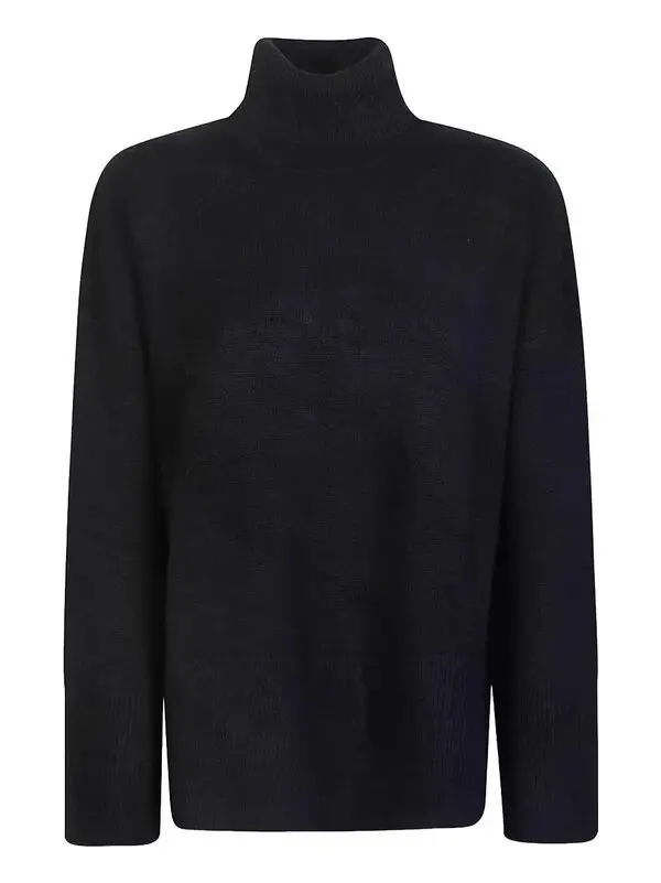 P.a.r.o.s.h Loira Roll-neck Sweater - Black