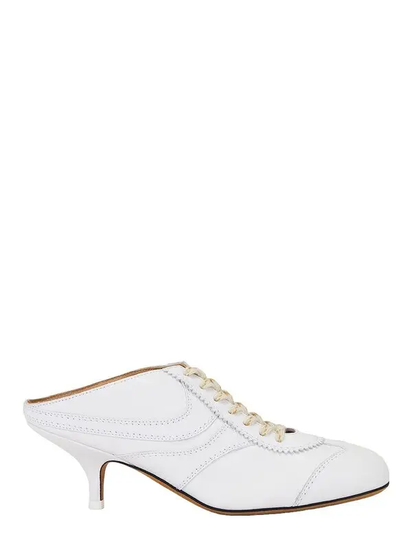 Dries Van Noten Sneaker Mule - White