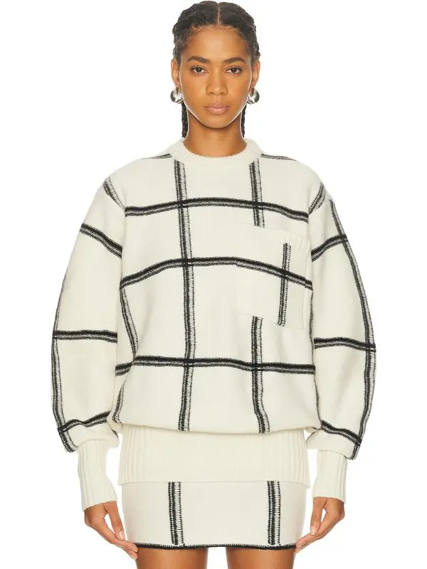 Missoni Wool Crewneck Sweater - White Base