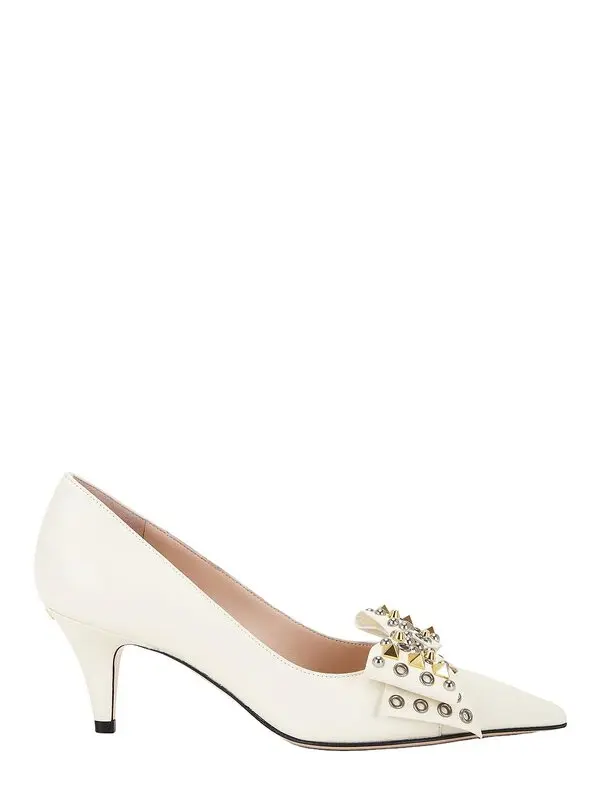 Valentino Garavani Bowow Pump - Ivory