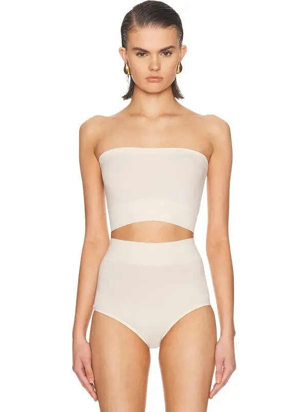 Wolford Seamless Essential Sleeveless Top - Buttercream