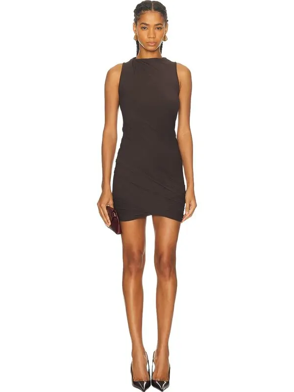 Rick Owens Luna Dress - Raisin