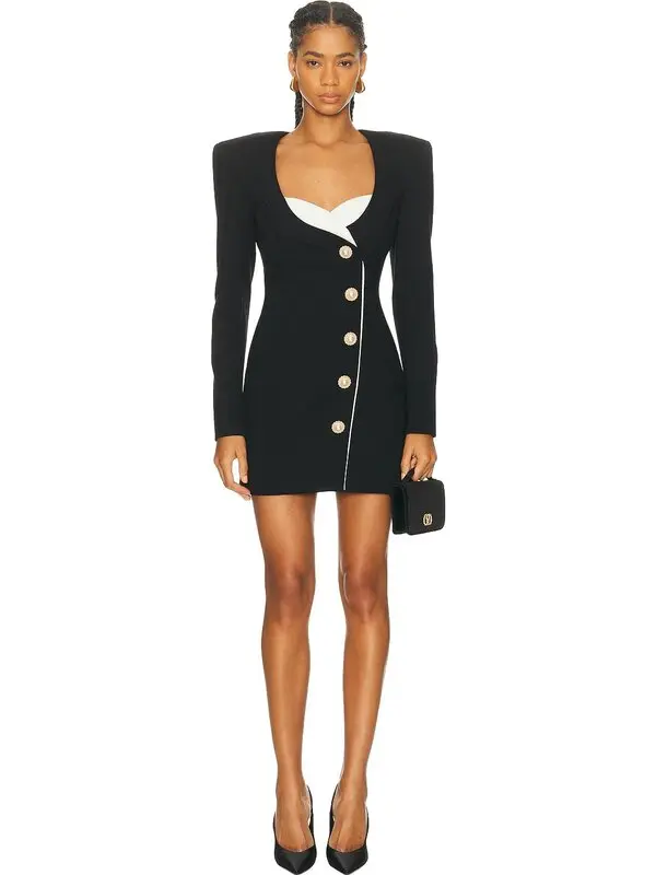SANS FAFF Celine Mini Dress - Black