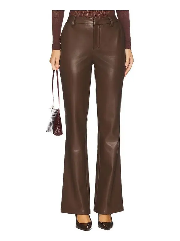 LOVERS AND FRIENDS Delaney Pant - Chocolate Brown