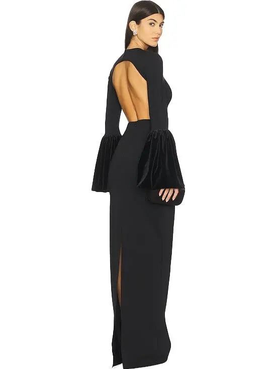 MOTHER OF ALL Dorothy Maxi Dress - Black