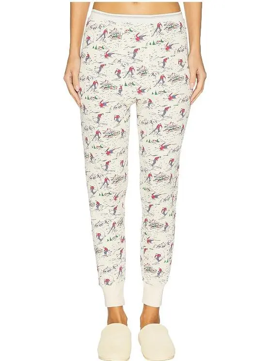 The Great. Union Long John Pant - Slopeside Print