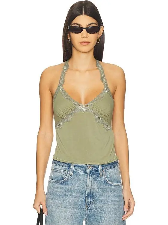 Free People Brooke Halter - Oil Green