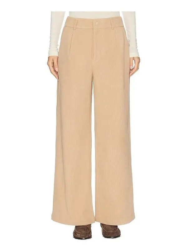 Varley Floris Wide Leg 29.5 Pant - Stucco