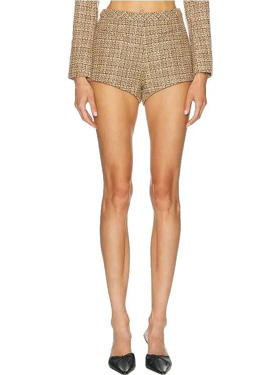 LOBA Daphne Tweed Hot Short - Brown Multi
