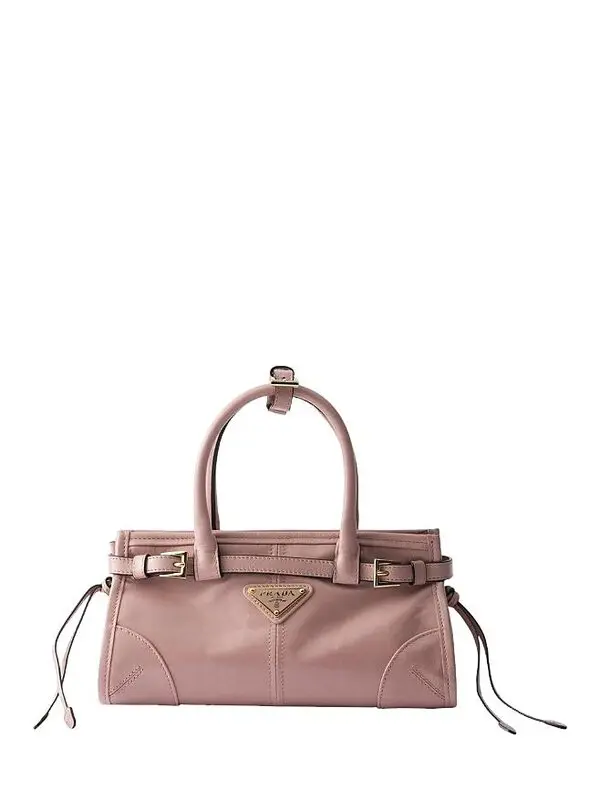 Prada Bonnie Leather Mini Handbag - Pink