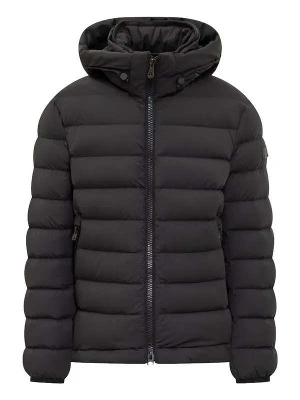 Peuterey Hooded Down Jacket - Black