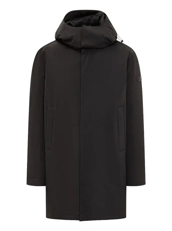 Peuterey Parka With Adjustable Hood - Black