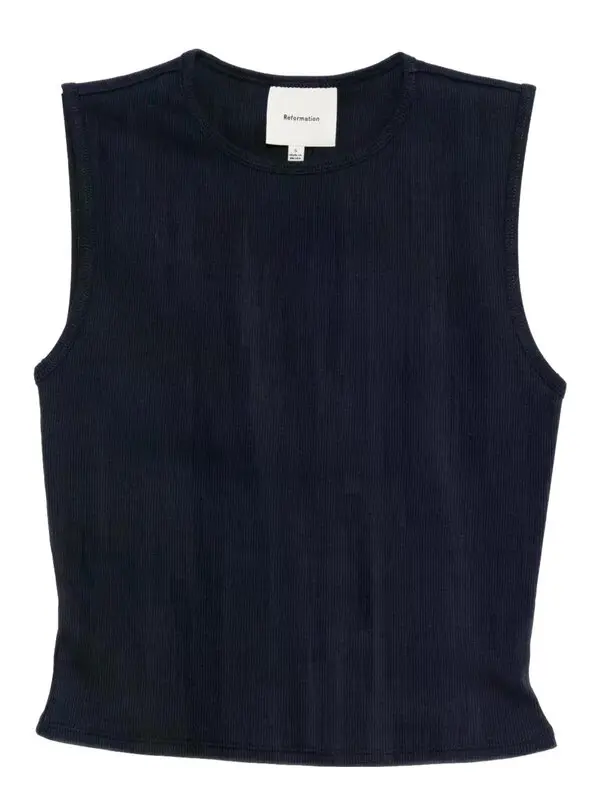 REFORMATION Ryland Tank Top - Blue