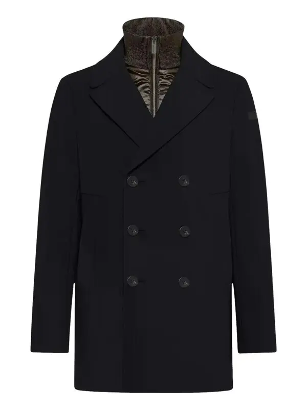 RRD Double-breasted Coat - Black