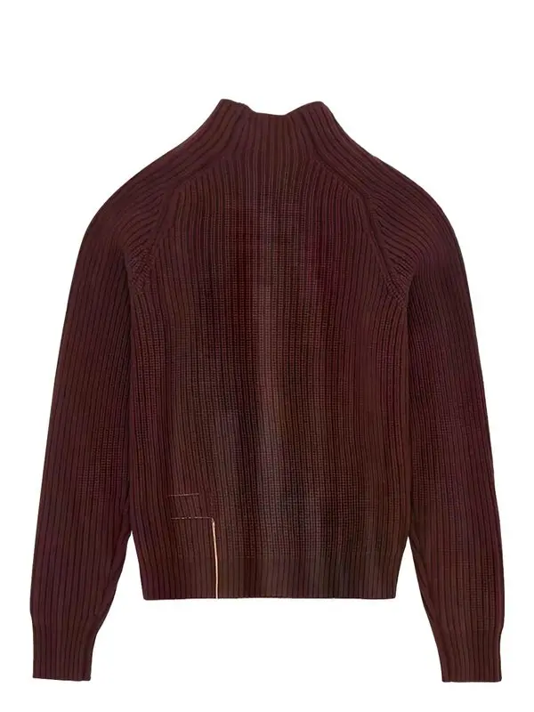 FORTELA Leona Ribbed Sweater - Red