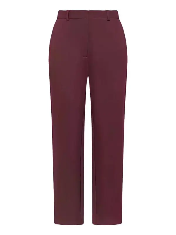 Malìparmi Belt-loop Trousers - Red