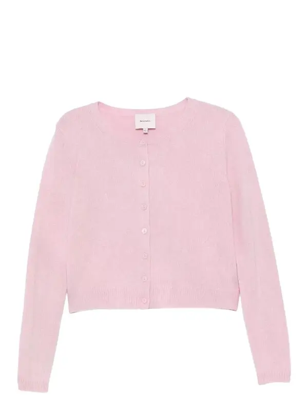 REFORMATION Clara Cardigan - Pink