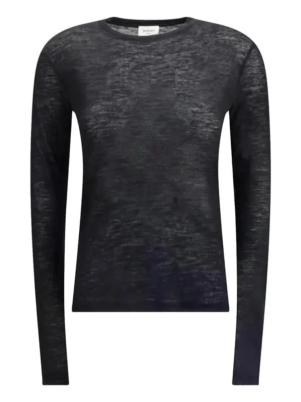 Saint Laurent Long-sleeve T-shirt - Black