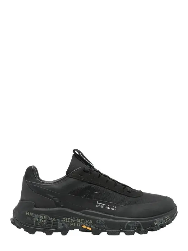 Premiata Devin 433 Panelled Sneakers - Black