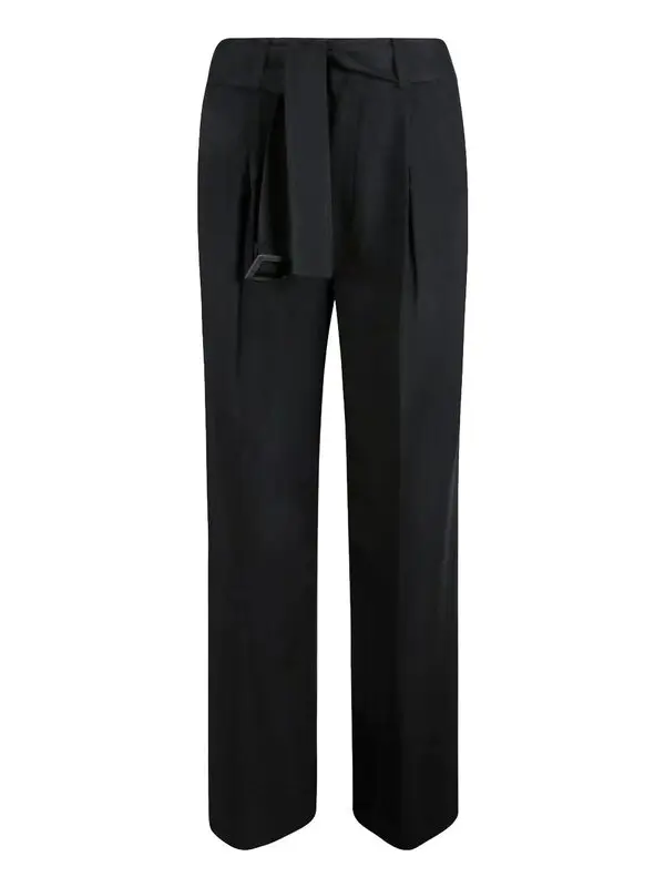 DONDUP Belt-detail Trousers - Black