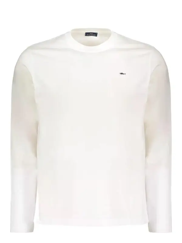 Paul & Shark Long-sleeve Logo T-shirt - White