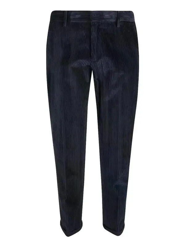 DONDUP Press-crease Trousers - Blue