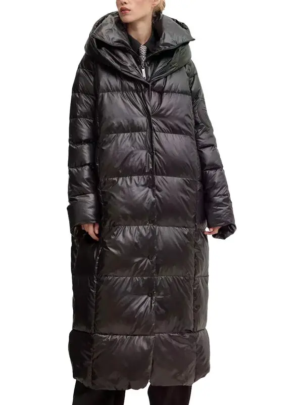 MMC STUDIO Mila's Hooded Padded Coat - Black