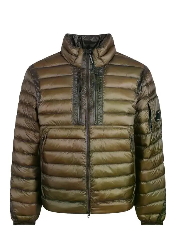 C.P. COMPANY Zip-fastening Padded Jacket - Brown