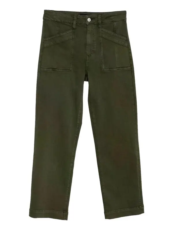 Paige Quincy Trousers - Green