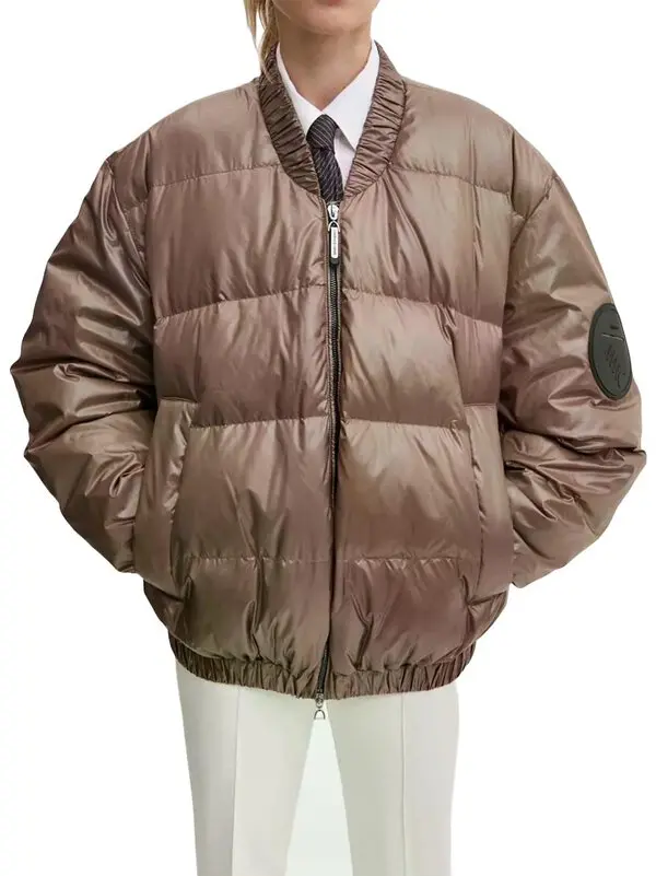 MMC STUDIO Luka Quilted Jacket - Brown