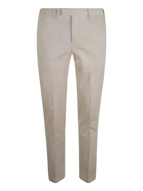 PT TORINO Flap-pocket Trousers - Neutrals