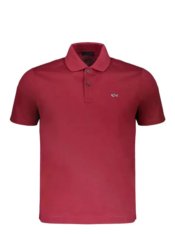 Paul & Shark Embroidered-logo Polo Shirt - Red