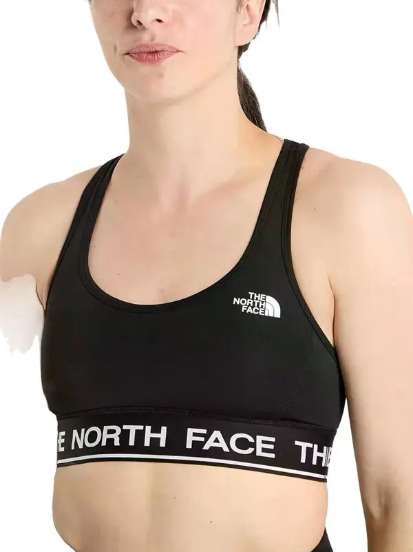 The North Face Logo-detail Sport Bras - Black