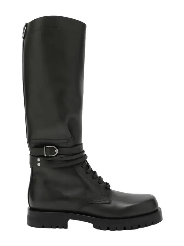 DURAZZI MILANO High Combat Boots - Green