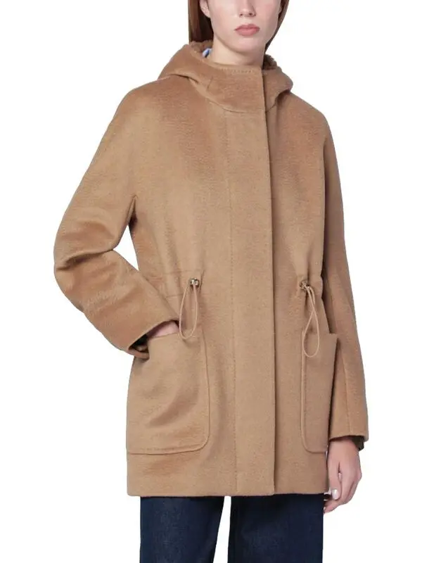 Max Mara Zibeline Camel Parka - Beige