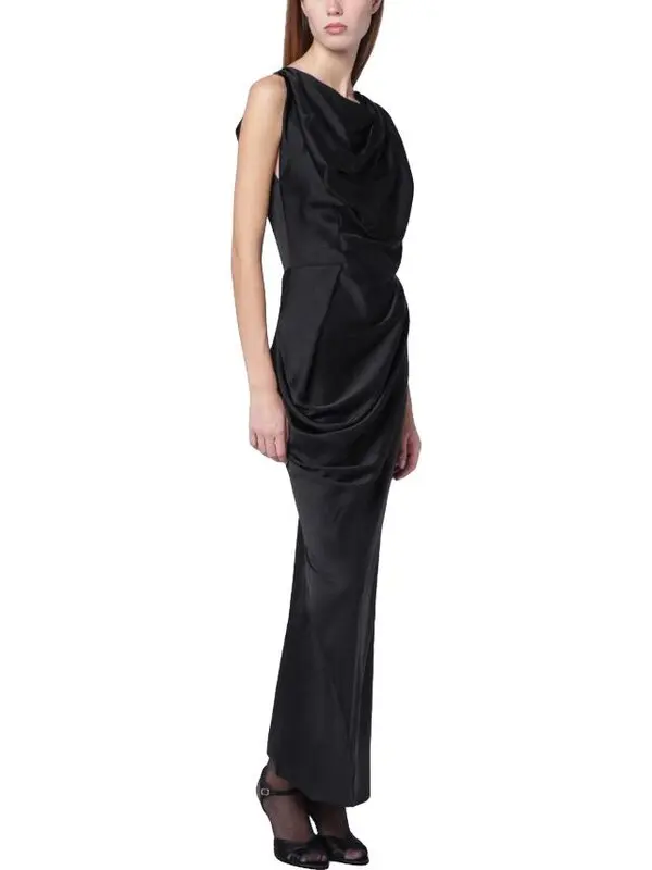 VIVIENNE WESTWOOD Long Fond Dress - Black