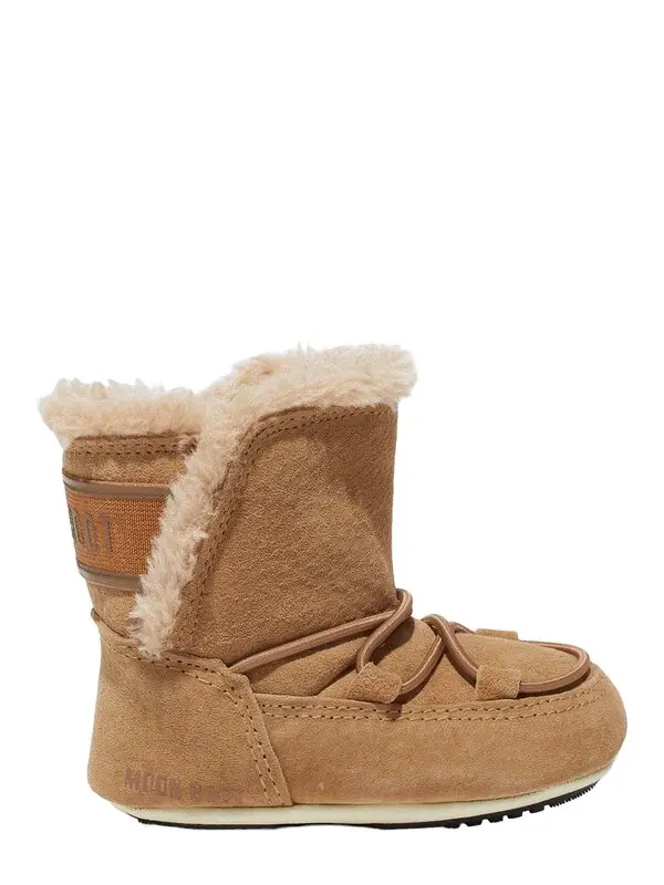 Moon Boot Crib Suede Boots - Beige