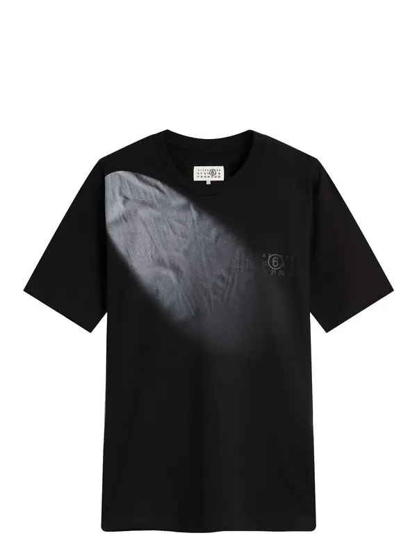 MAISON MARGIELA Light Beam Cotton T-shirt - Black
