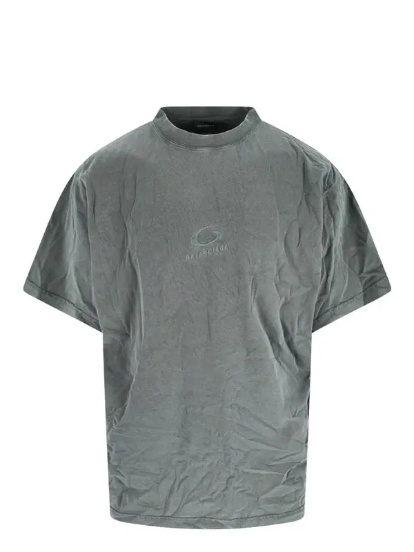 Balenciaga Loop Sports' T-shirt - Gray