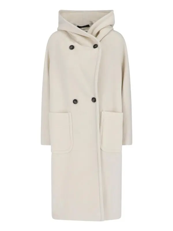 Tagliatore Daisy Coat - White