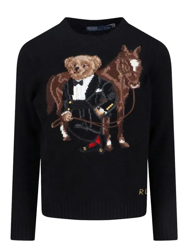 Polo Ralph Lauren Polo Bear Sweater - Black