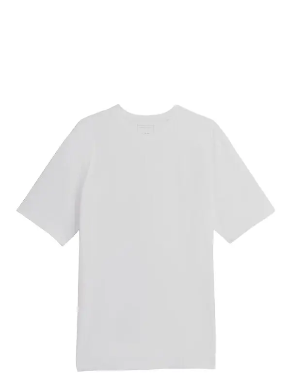 ADIDAS Y-3 M Reg Ss Tee Cotton Tshirt - White