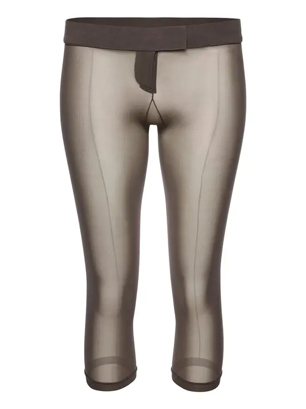 Magda Butrym Mid-rise Capri Pants - Grey