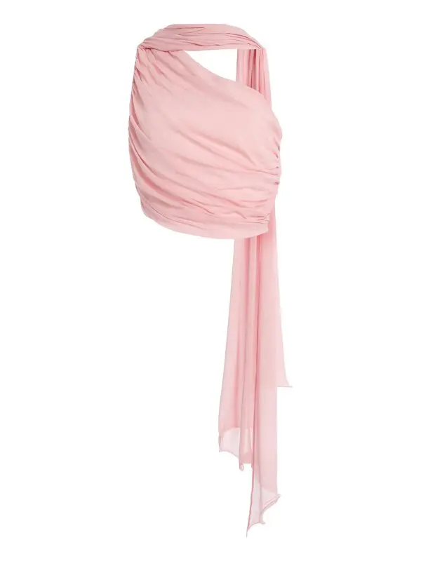 Posse Solene One-shoulder Top - Pink