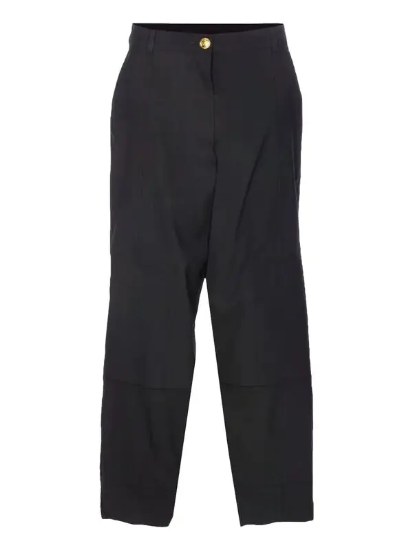 Pinko Button-fastening Trousers - Black